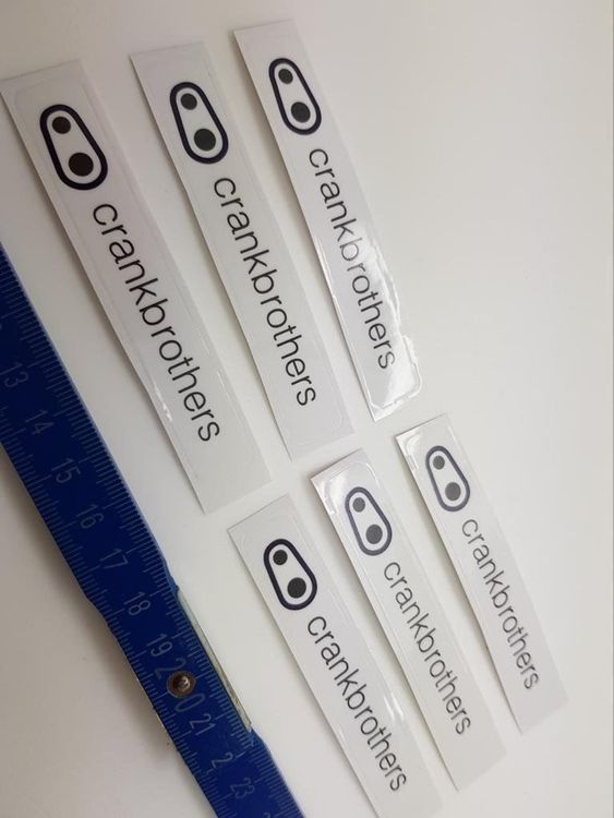 CRANK BROTHERS® BIKE AUFKLEBER ¦ STICKER (Neu und originalverpackt) in ...