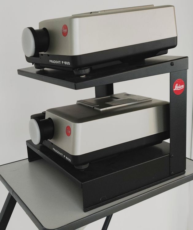 2× Leica / Leitz Pradovit P 600 Diaprojektoren Überblendung (Gebraucht ...