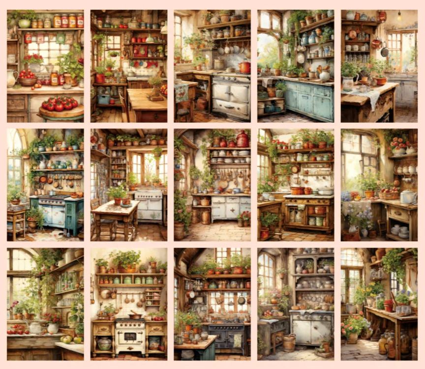 Wandbilder Kuche Vintage