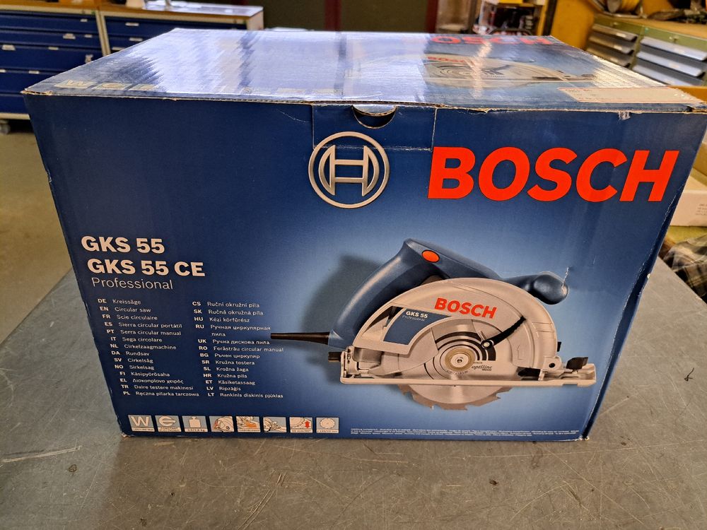 Bosch GKS 55 CE Handkreissäge Top Neu | Kaufen auf Ricardo