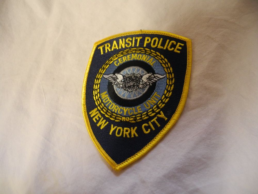 AUFNÄHER PATCH BADGE ORIGINAL NEW YORK CITY TRANSIT POLICE (Gebraucht ...
