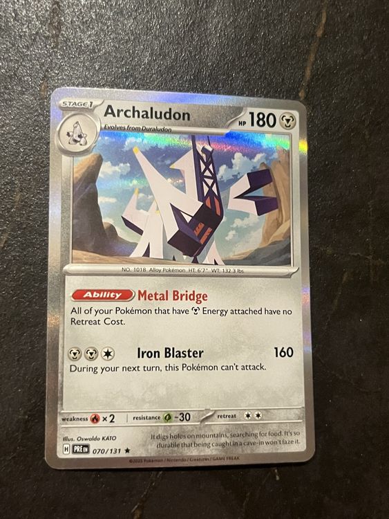 Pokemon Archaludon | Kaufen auf Ricardo