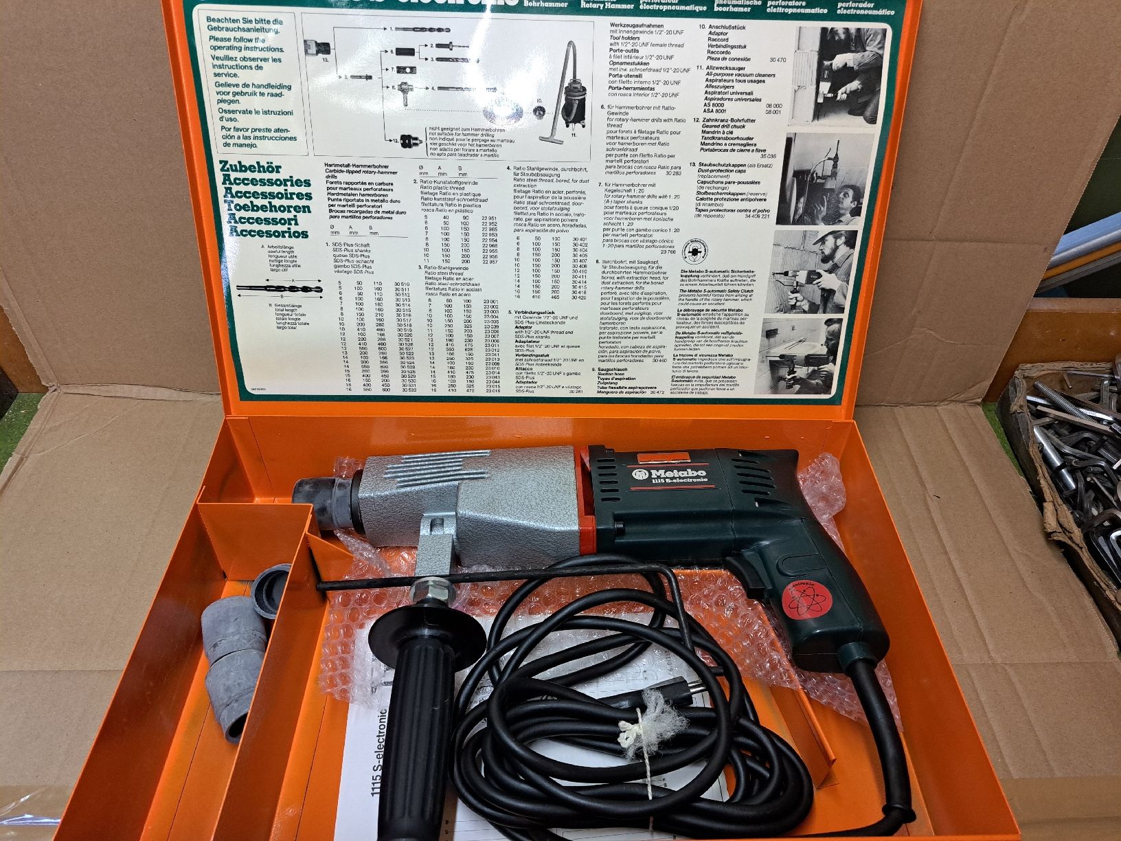 Metabo 1115 S-electronic Bohrhammer (Neu und originalverpackt) in ...