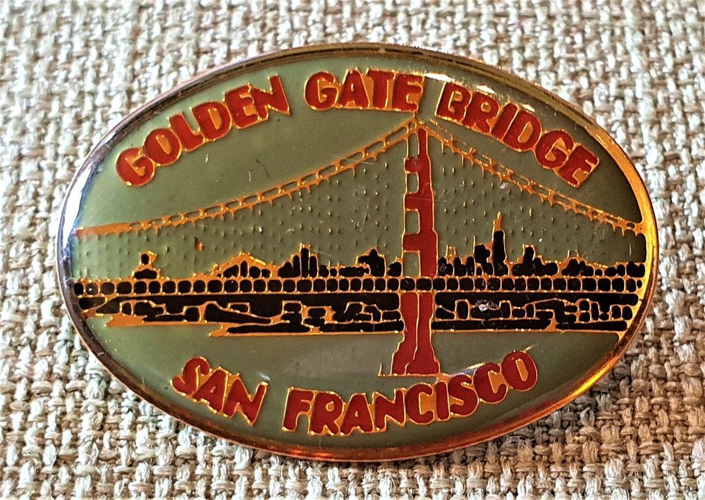 K817 - Pin Golden Gate Bridge San Francisco USA Amerika | Kaufen auf ...