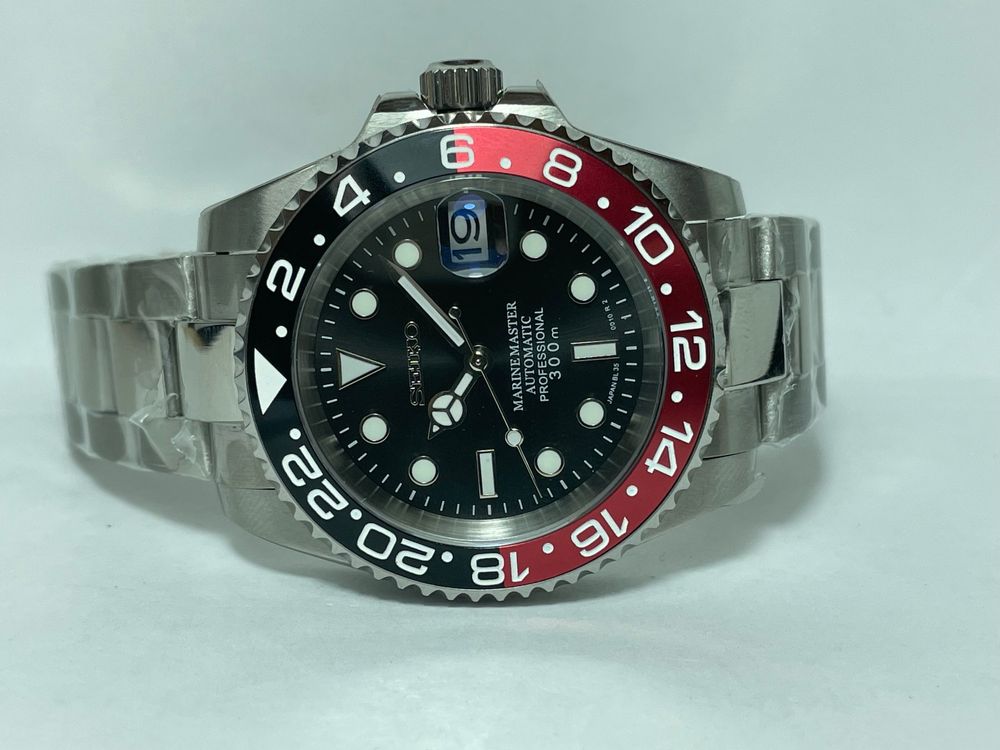 Seiko Mod Build "GMT Master Coke" Hommage NEU! (Neu und ...