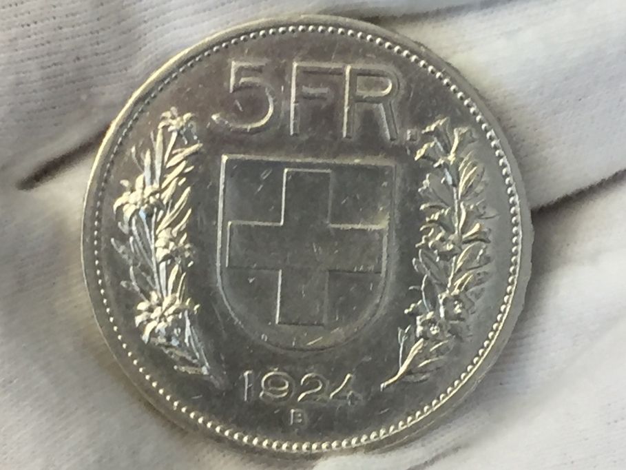 Schweiz 5 Franken 1924, Vorzüglich-Unzirkuliert!!! | Kaufen auf Ricardo