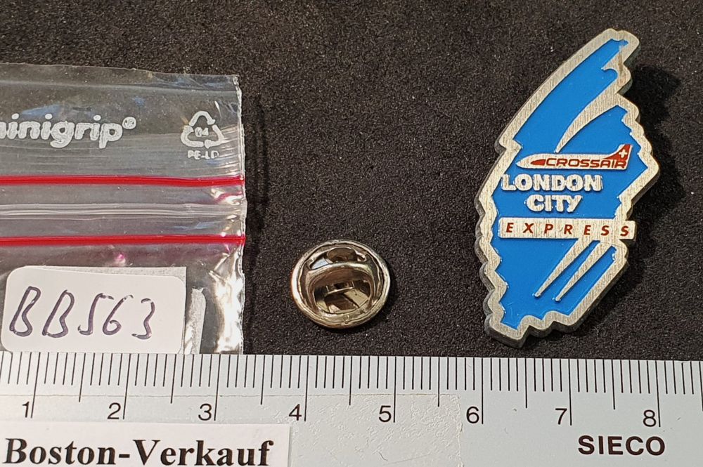 BB563 - Alter Pin Schweiz CROSSAIR London City Express RAR (Gebraucht ...