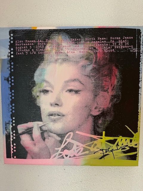 Marilyn Monroe, Bild auf Leinwand | Kaufen auf Ricardo