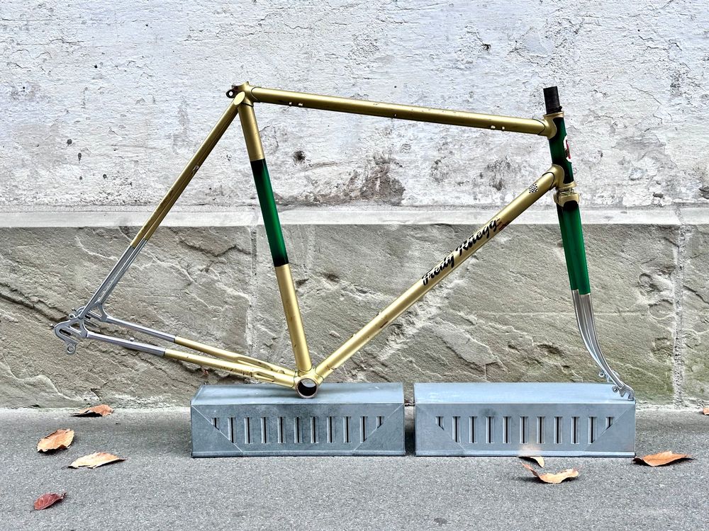 Fredy Rüegg Campagnolo Frame Rennvelo Stahl Rahmen 1974 | Kaufen auf ...