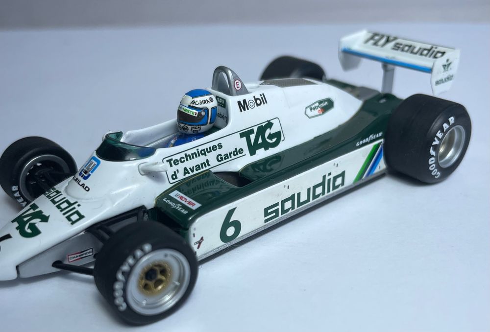 Modell Rennwagen Williams F1 FW08 K.Rosberg 1982 Minichamps | Acheter ...