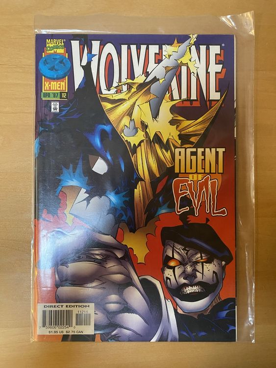 WOLVERINE # 112 1997 MARVEL X-MEN LOGAN AGENT OF EVIL (Gebraucht) in ...