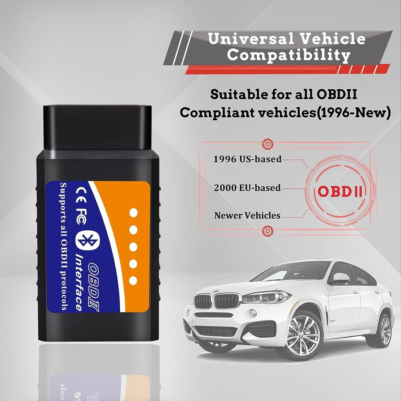 OBD2 Bluetooth Diagnosegerät Android Windows OBDII Protokoll (Neu und ...