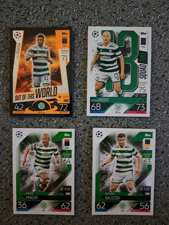 Match Attax 4 Karten Celtic FC (Neu (gemäss Beschreibung)) in Herisau ...