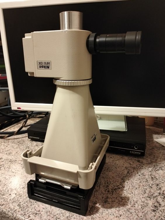 NIKON MICROSCOPE POLAROID 4x Made in japan | Kaufen auf Ricardo