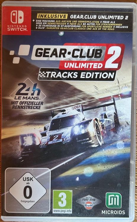 Gear Club 2 Unlimited Tracks Edition Nintendo Switch (Gebraucht) in ...