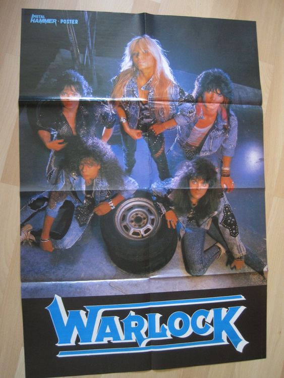 Warlock Doro Pesch & Whitesnake Poster Metal Hammer 86 NEU (Gebraucht ...