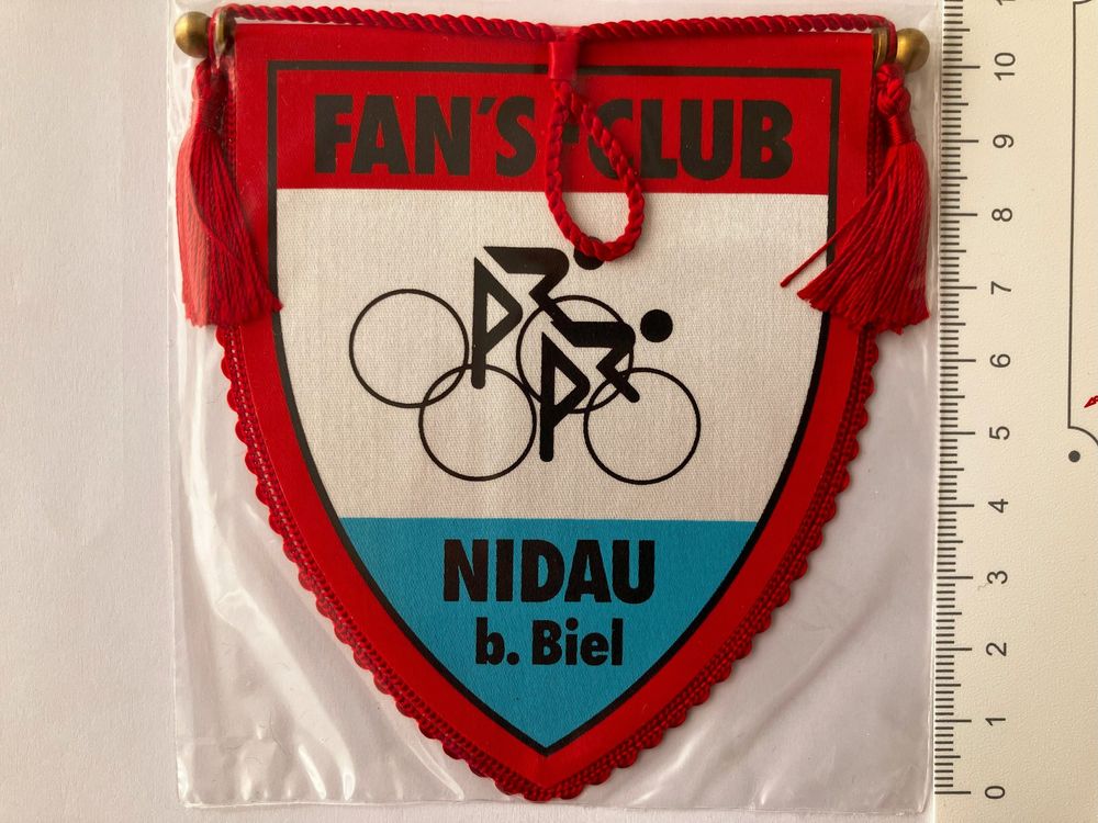 Vintage Fanion/Wimpel FAN'S CLUB NIDAU b.Biel (Neu und originalverpackt) in Gland für CHF 7 ...