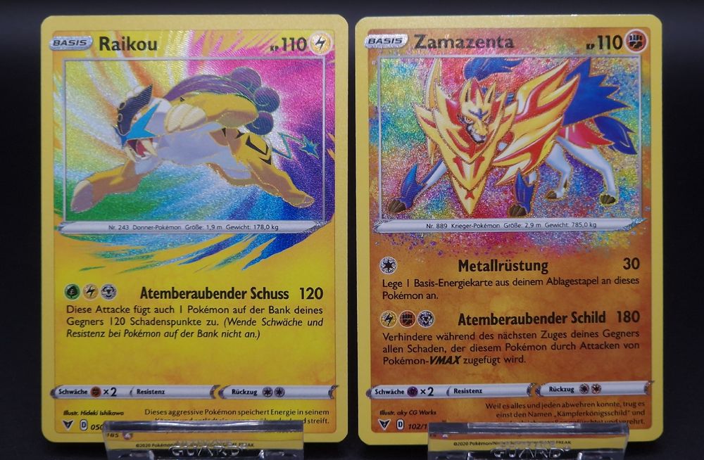 Raikou & Zamazenta Amazing Rare | Vivid Voltage| De | Ab 1.- | Kaufen ...