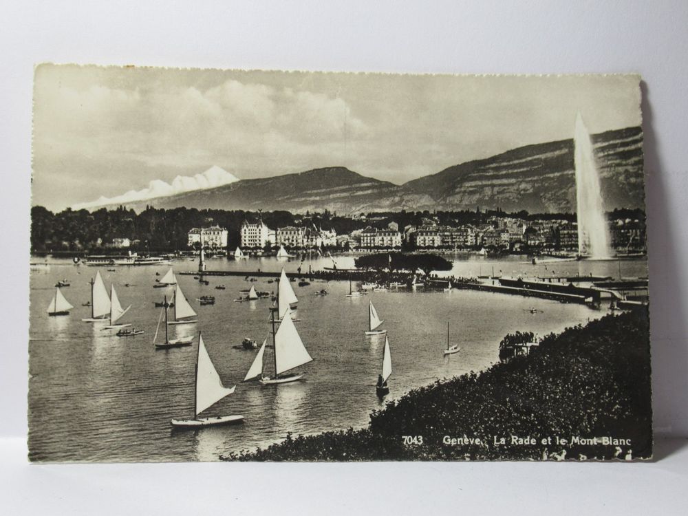 AK Genève La Rade et le Mont - Blanc (Neu (gemäss Beschreibung)) in Grenchen für CHF 0.35 – mit ...