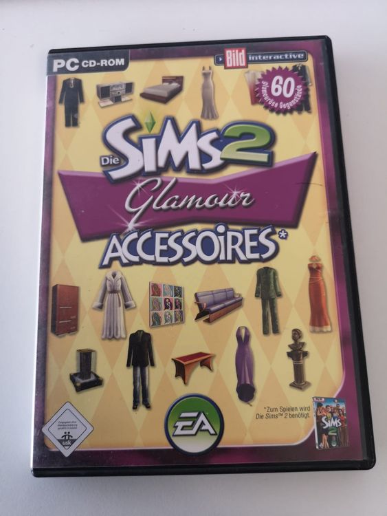 Die Sims 2 - Glamour Accessoires (PC) (Gebraucht) in Herisau für CHF 3 ...