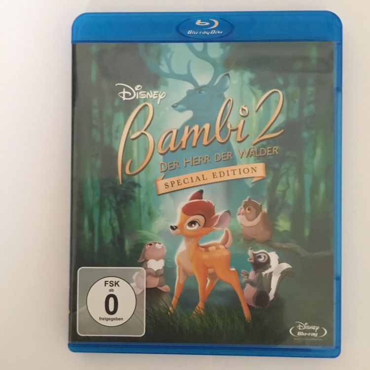 📀 Bambi 2 Der Herr der Wälder Blu Ray 📀 (Neu (gemäss Beschreibung)) in ...