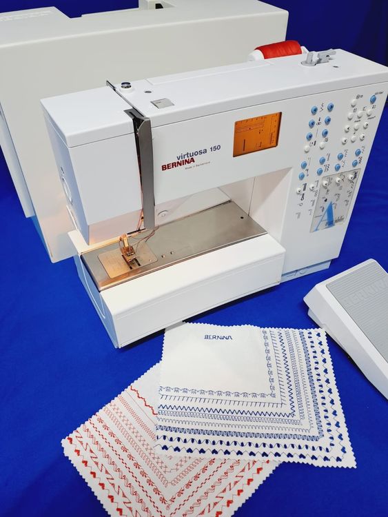 BERNINA VIRTUOSA 150 AVANT JUBILÈE WIE NEU GARANTIE 3 MONATE (Gebraucht ...