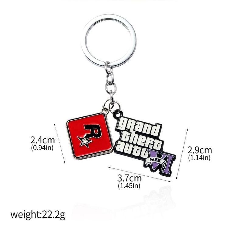 Grand Theft Auto 6 GTA6 Schlüsselanhänger NEU (Neu und originalverpackt ...