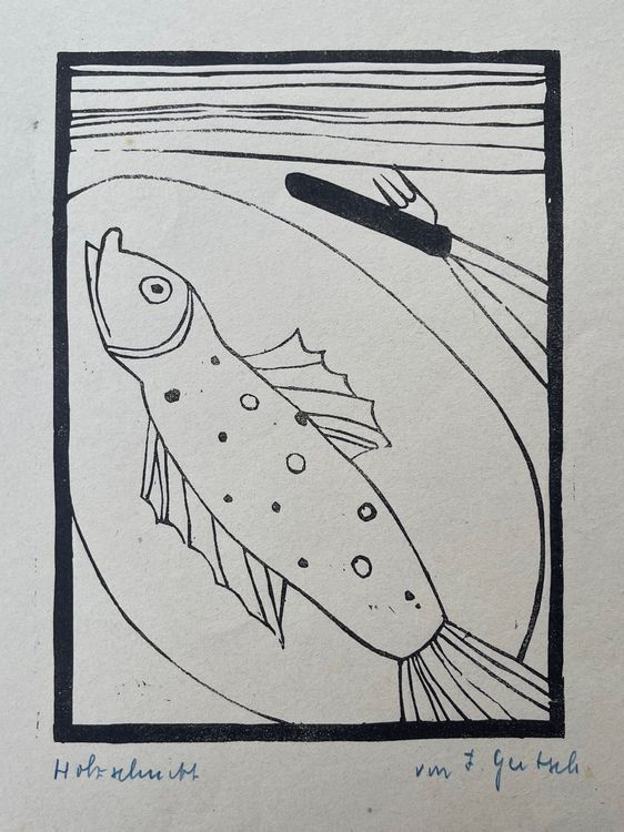 Franz Gertsch Holzschnitt Handsigniert (Gebraucht) in Root für CHF 475 – mit Lieferung auf ...