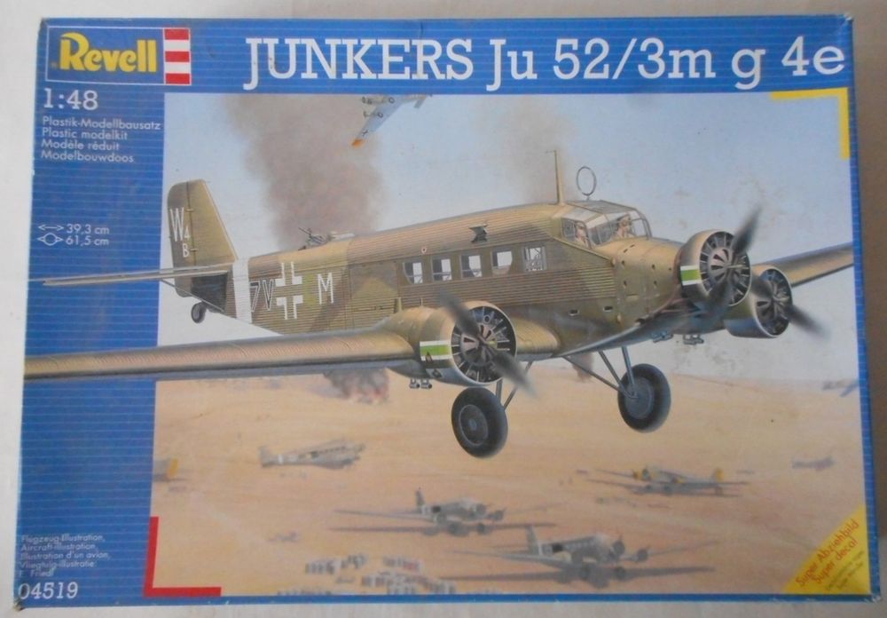 Junkers Ju 52/3m g 4e (Neu (gemäss Beschreibung)) in Basel für CHF 41.5 ...