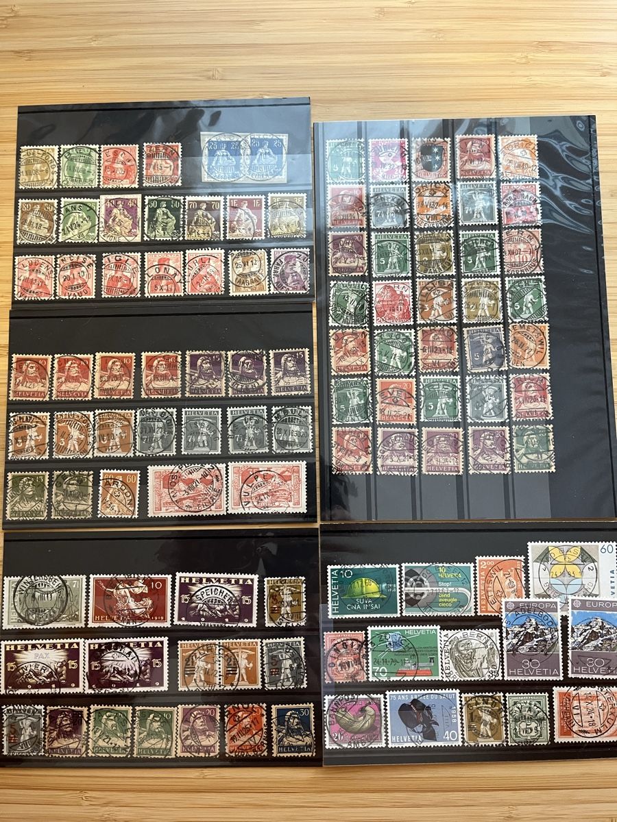 PETIT Lot Timbres CH Vollstempel (D'occasion) à Sottens pour CHF 3 ...