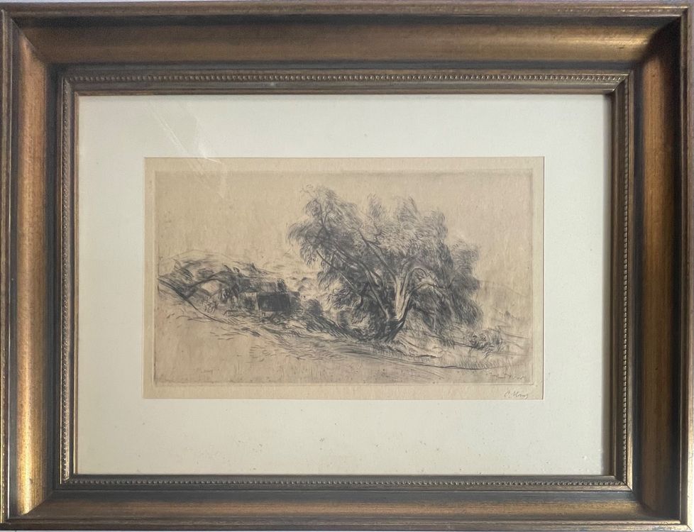 CURT MANZ (1900-1989) Radierung Handsigniert (Gebraucht) in Baar für ...