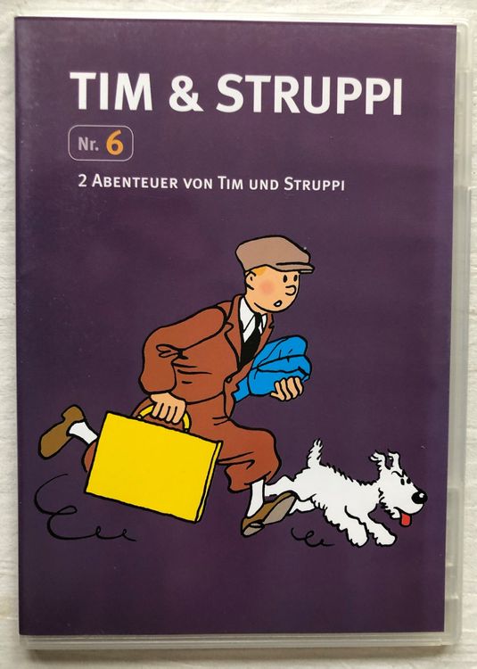 TIM & STRUPPI - DVD - Nr.6 - 2 Abenteuer von Tim und Struppi | Kaufen ...