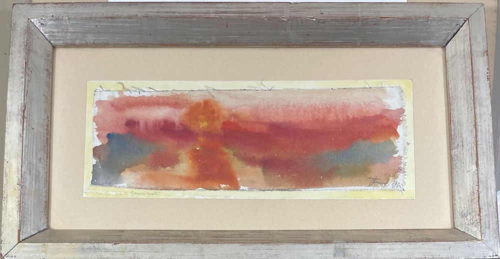 Interessante Mischtechnik unleserlich Signiert (Gebraucht) in Root für CHF 19 – nur Abholung auf ...