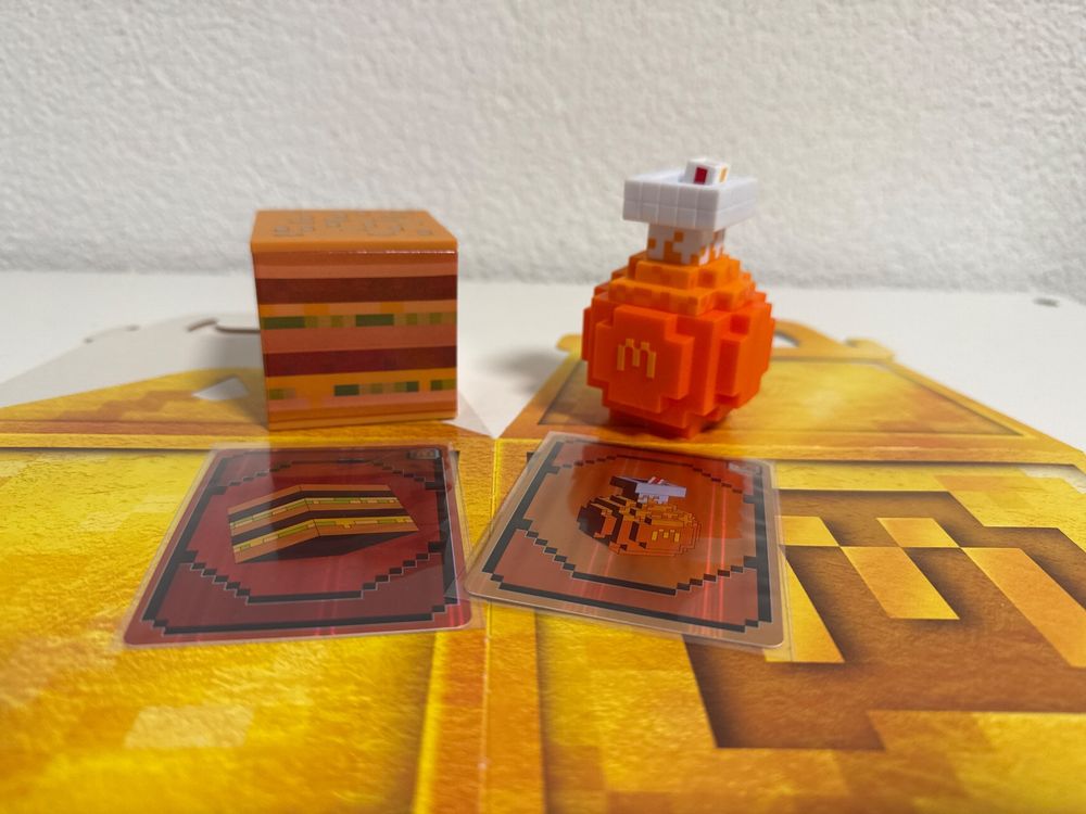 2x Minecraft McDonalds (Soda Potion & Big Mac Crystal) (Neu (gemäss ...