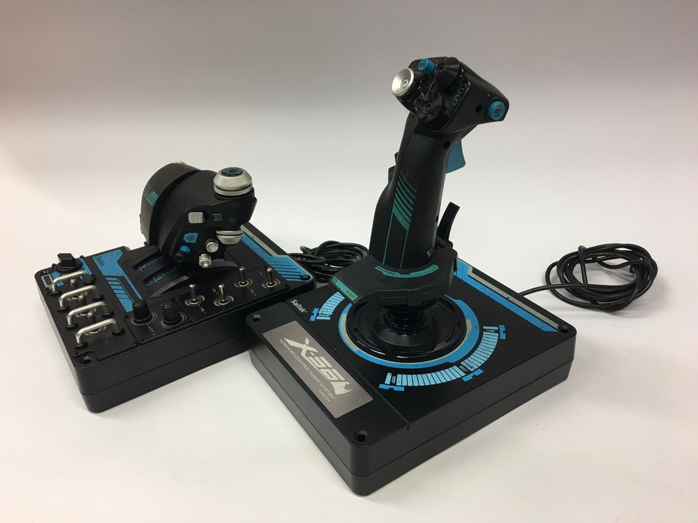 Saitek X-55 HOTAS Flight System PC Simulator Joystick | Kaufen auf Ricardo