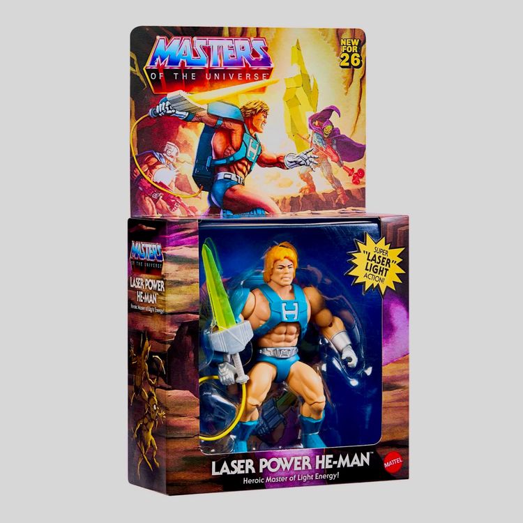 MOTU - Masters of the Universe Origins Laser Power He-Man (Neu und ...