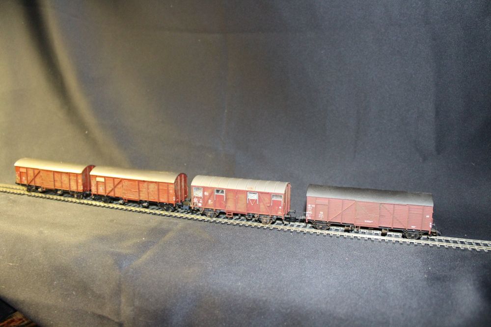 Roco set mit 4 Güterwagen DB | Kaufen auf Ricardo