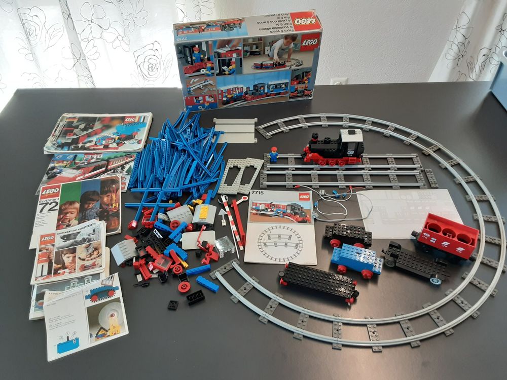 Alte LEGO Sammlung mit alten Plänen, z.T. Von 1972 ab 1.--!! | Kaufen ...