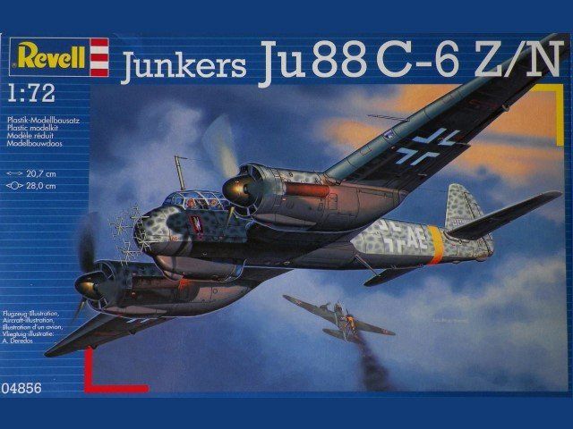 Revell 04856 Bausatz Junkers Ju 88 C-6 Z/N (Neu und originalverpackt ...