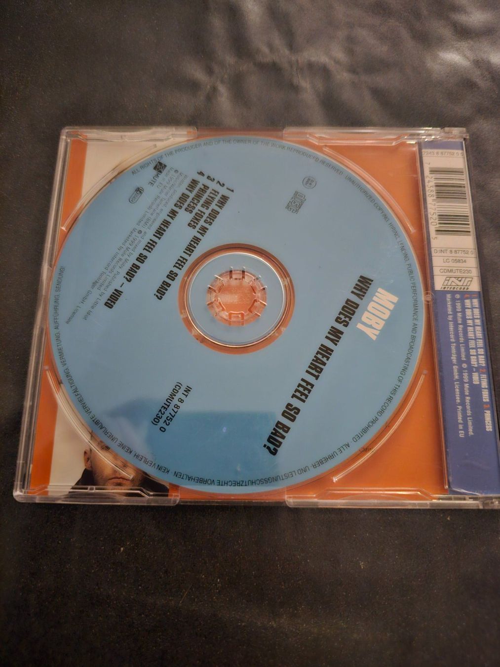 CD Single - Moby – Why Does My Heart Feel So Bad? (Gebraucht) in ...