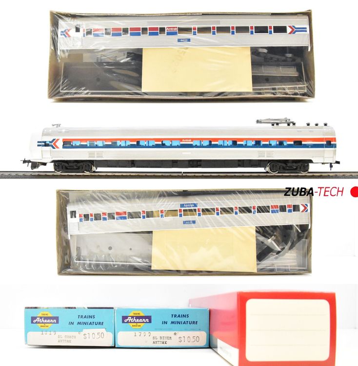 Athearn 3x US Personenwagen Amtrak H0 GS mit OVP (Gebraucht) in St. Gallen für CHF 22 – mit ...