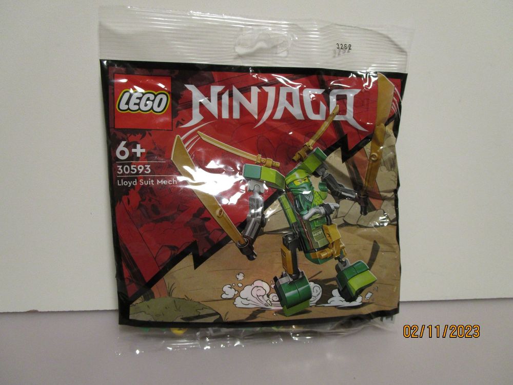 LEGO NINJAGO LIOYD SUIT MECH POLYBAG - 30593 (Neu und originalverpackt ...
