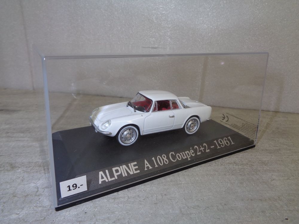 Altaya 1:43 Alpine A 108 Coupé 2+2 1961 (Gebraucht) in Reconvilier für ...