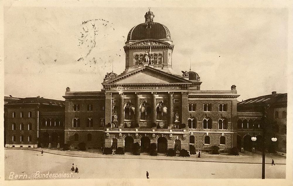 1923 Alte AK - BUNDESPALAST - Bundeshaus - Bern (Gebraucht) in Root für CHF 1 – mit Lieferung ...