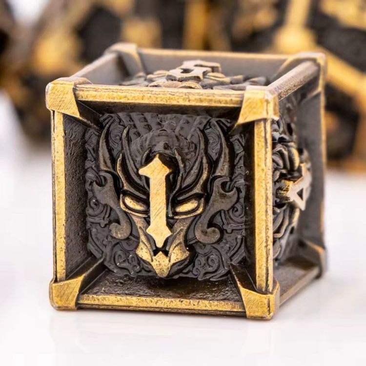Dungeons and Dragons d&d dnd metal Würfel (Neu (gemäss Beschreibung ...