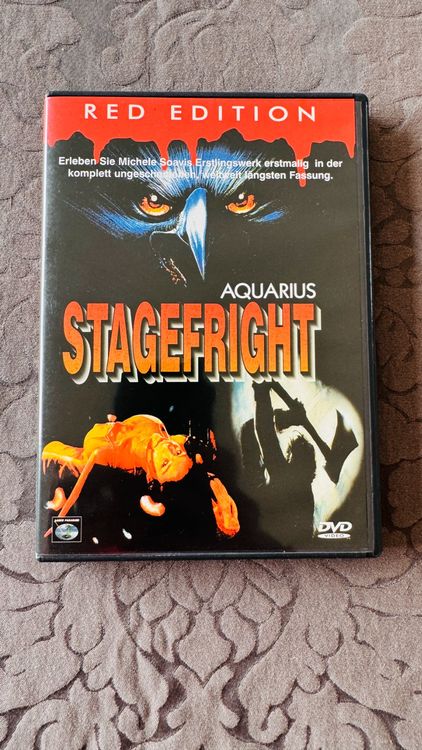 STAGEFRIGHT DVD Horrorfilm Michele Soavi Red Edition uncut (Gebraucht ...
