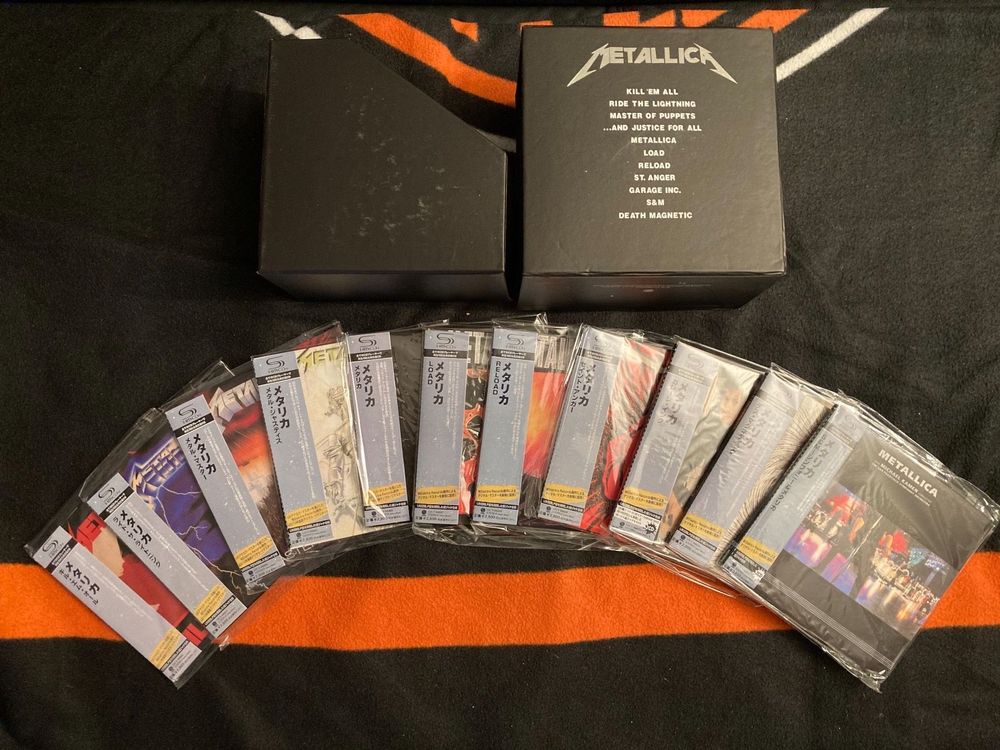 Metallica Japan Collectors Box mit 11 CD Remastered ab 1.00! (Gebraucht ...