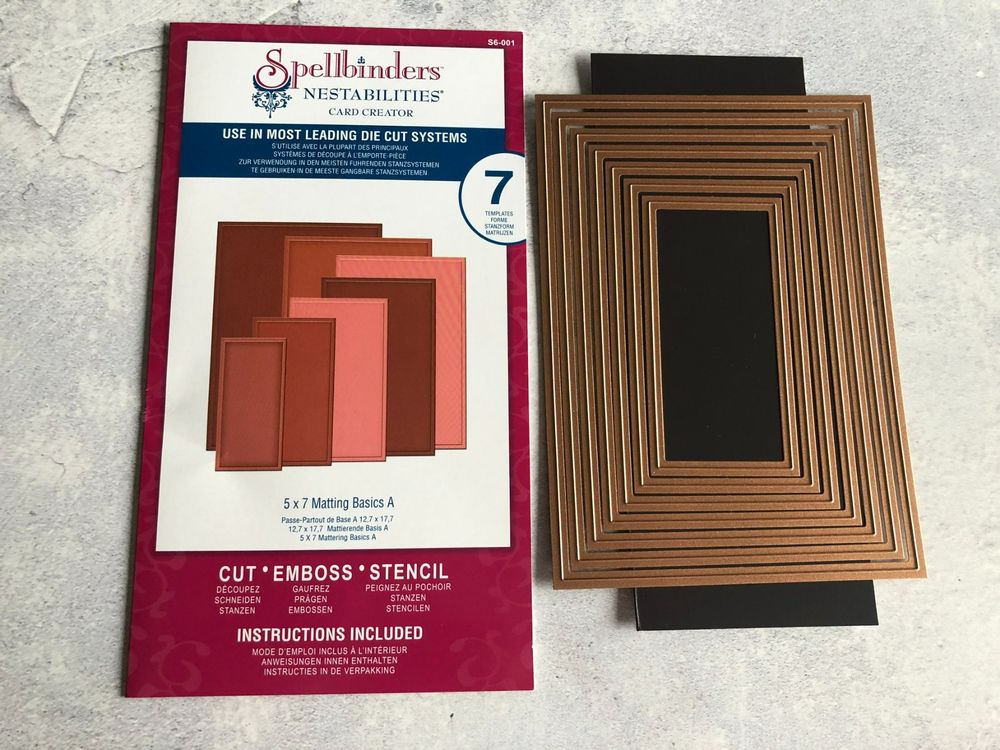 5x7 Matting Basics A - Spellbinders | Kaufen auf Ricardo