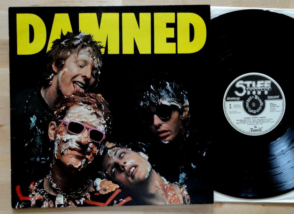 LP THE DAMNED damned damned damned STIFF 1977 PUNK ROCK (Gebraucht) in ...