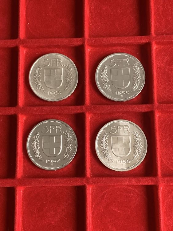 5 franken Silber Fünfliber Silbermünze 1965-1969 | Kaufen auf Ricardo